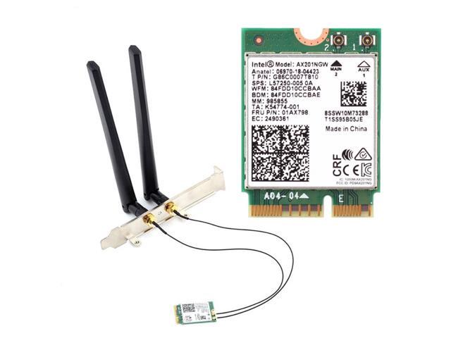 Click here for Adaptador sem fio intel ax201  banda dupla  2.4gbp... prices