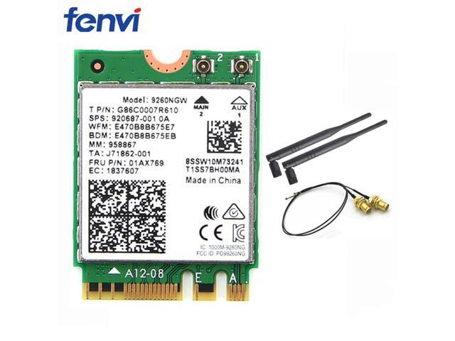 Click here for Sem fio para intel ac 9260 9260ngw 802.11ac ngff w... prices
