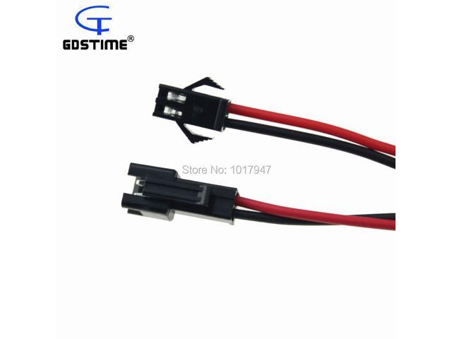 Click here for 10 Pairs 2-Pin SM Plug Connector Cable Wire Male +... prices