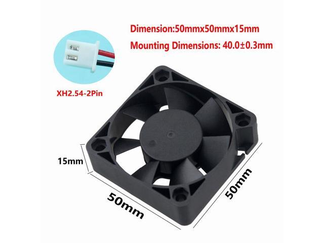 Click here for 5PCS Gdstime 50mm 50x50x15mm Fan 5015 DC 24V Cooli... prices