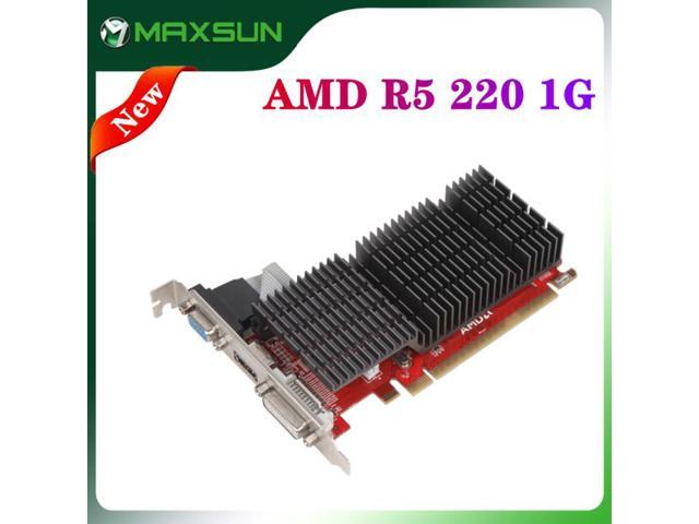 Click here for MAXSUN Full Desktop AMD R5 220 1GB GDDR3 Graphics... prices