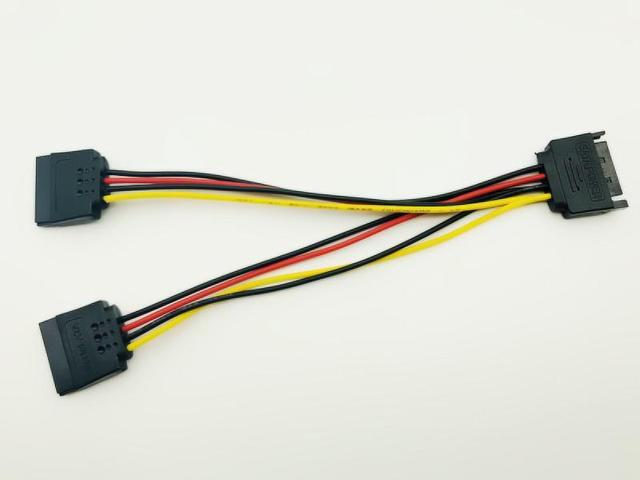Click here for PC Computer Power Cable 15Pin SATA Male to 2 Femal... prices