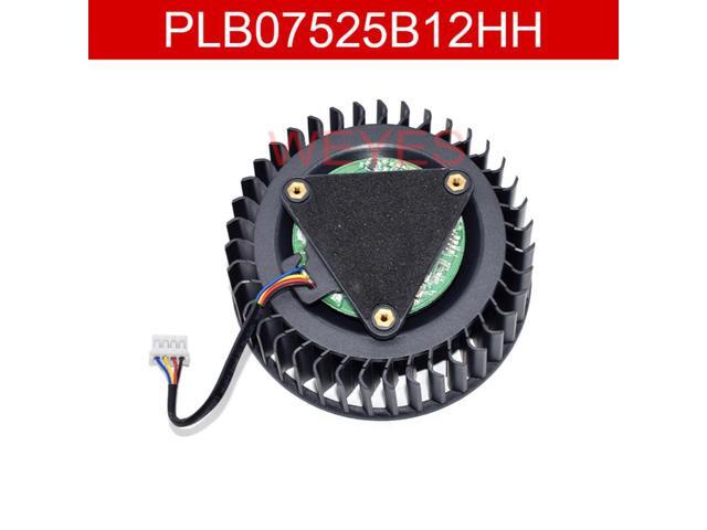 Click here for PLB07525B12HH DC12V 1.20A 75mm 4 wires for MSI RX... prices