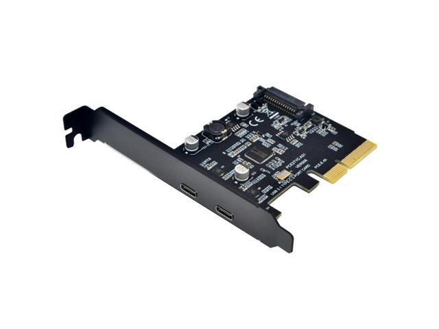 Click here for USB 3.1 To Type-C 2 Port Expansion Card PCI-E 4X T... prices