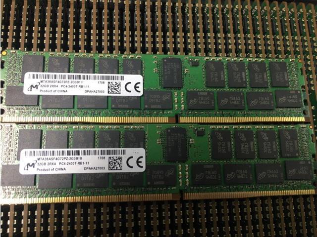 Click here for Spotlight 32G 2RX4 PC4-2400T REG ECC memory MTA36A... prices