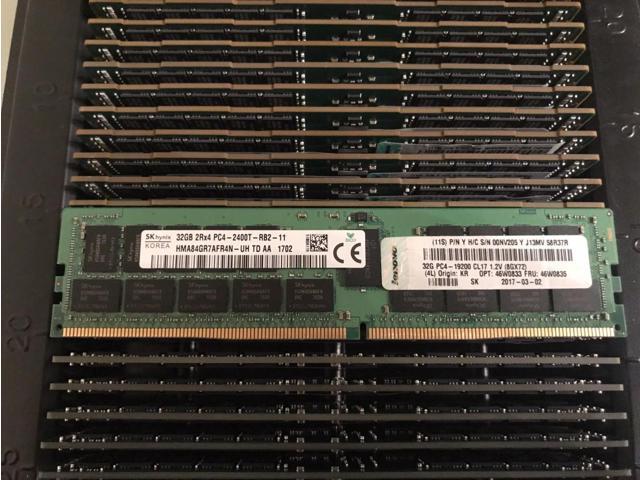 Click here for 46W0833 46W0835 32G DDR4 2400 memory stick X3850 X... prices