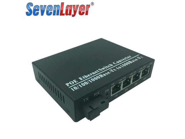 Click here for poe switch 1 SC fiber port 4 RJ45 Gigabit ethernet... prices
