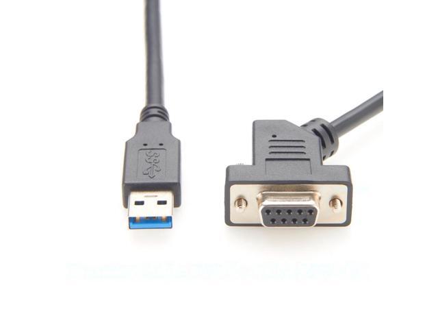 Click here for Generic Elbow Angled 45 Degree USB 2.0 to DB9 RS23... prices