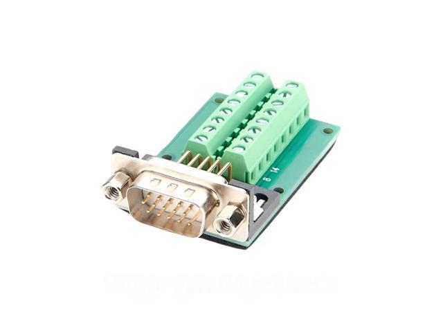 Click here for Generic HD15 VGA Male Terminal Block Panel Mount C... prices