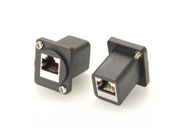 Click here for Generic D-Type RJ45 Panel Mount Connector 10Gbps R... prices