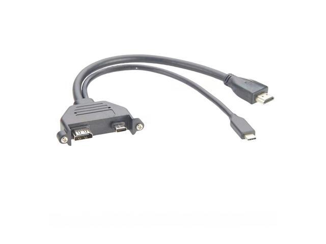Click here for Generic Dual Ports USB 3.1 C HDMI 2.0 Combo Extens... prices