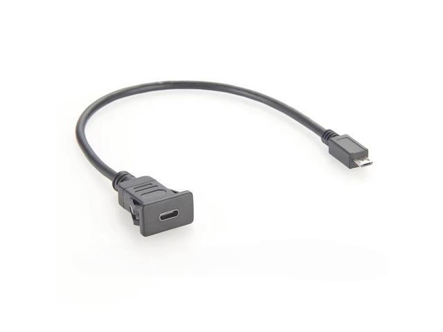 Click here for Generic Snap-In Panel Mount USB 3.1 Type-C Female... prices