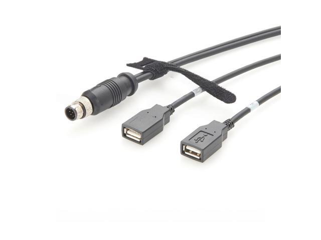 Click here for Generic M12 A Code 8 Pin Male to Dual USB 2.0 Fema... prices