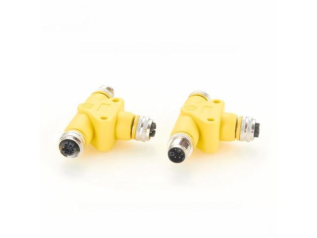Click here for Generic M12 M Coded Tee Splitter Connector T Split... prices