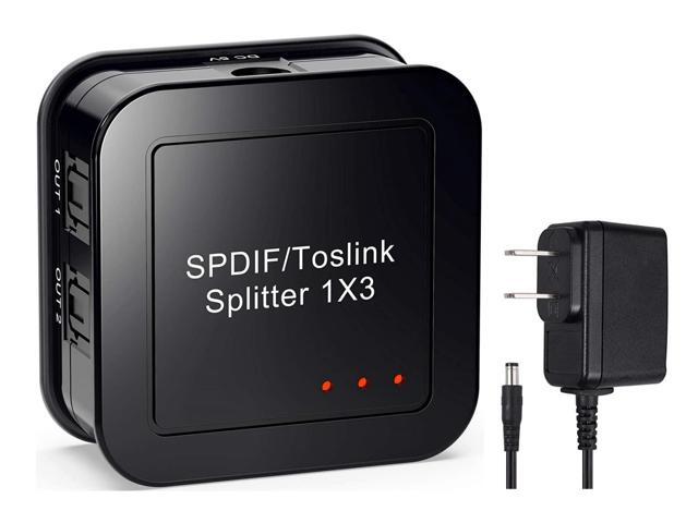 Click here for SPDIF/Toslink Digital Optical Audio Splitter 1x3... prices