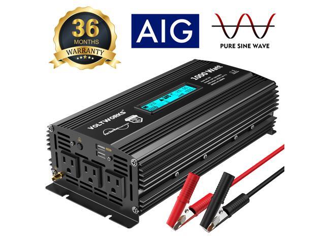 Click here for Pure Sine Wave 1000 Watt Power Inverter DC 12v to... prices