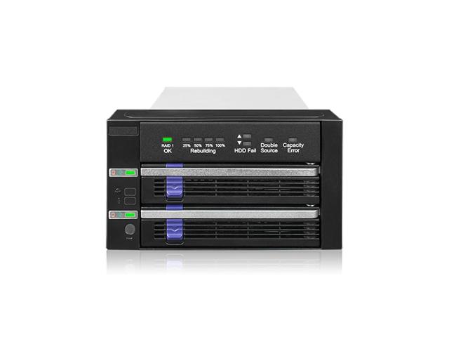 Click here for Icy Dock MB902SPR-B 2 x 2.5 SATA HDD/SSD Removable... prices