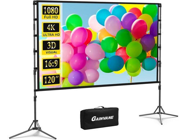 Click here for Projector Screen and Stand GAINVANE 120 inch Porta... prices