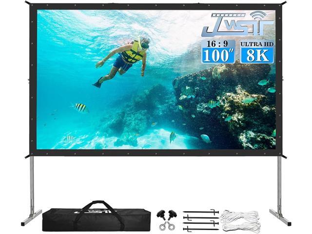 Click here for Projector Screen Indoor JWSIT 100 inch Outdoor Mov... prices