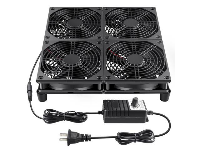 Click here for Wathai 120mm x 4 Router TV Box Fan 110v - 240v Big... prices