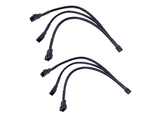 Click here for 3 Way 4 Pin PWM Fan Splitter Cable 12 inch PC Fan... prices