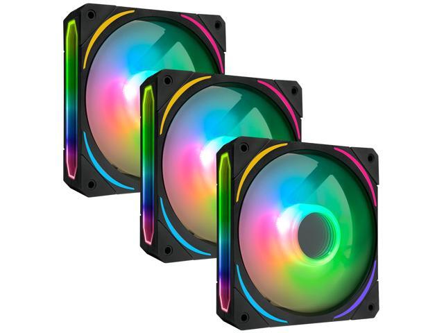 Click here for RGB Fans 120mm PWM Fans 3 Pack PC argb Fans  HA-12... prices