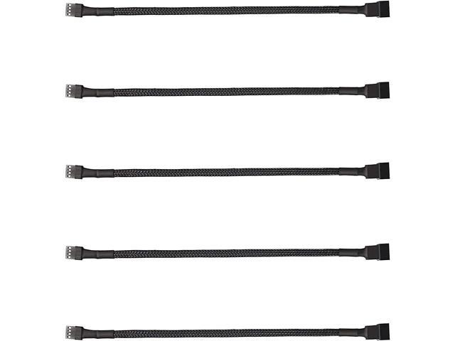 Click here for 5 Pack 4-Pin PWM Fan Splitter Cable  Sleeved Braid... prices