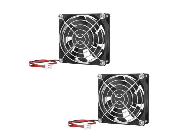 Click here for 2-Pack 80mm x 25mm DC 12 Volt Fans 2-Pin Brushless... prices