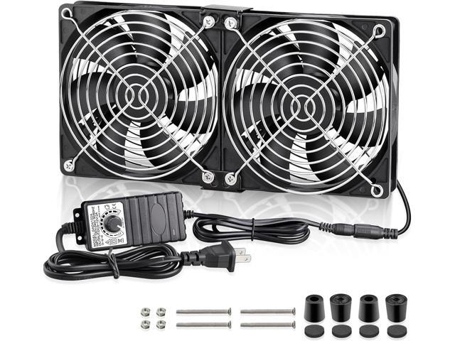 Click here for GDSTIME Big Airflow Dual 120mm Fans DC 12V Powered... prices