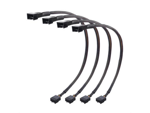 Click here for Cable Matters 4-Pack  PWM 4 Pin Fan Extension Cabl... prices