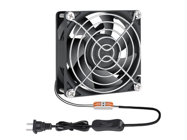 Click here for Muffin Fan 110v 120v 220v 3 inch Fan with AC Plug... prices