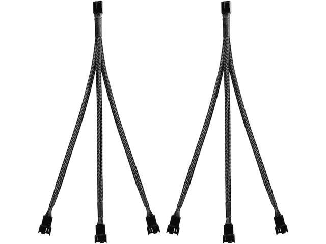 Click here for 2 Pack 4-Pin PWM Fan Splitter Cable  Sleeved Braid... prices