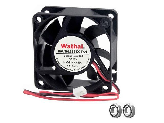 Click here for Wathai 60mm x 60mm x 25mm 12V 2P Dual Ball DC Case... prices