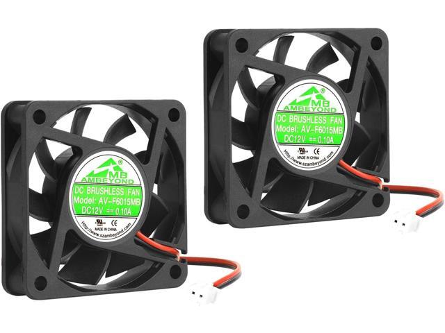 Click here for 2-Pack 60mm by 60mm by 15mm 6015 12V DC 0.10A Dual... prices