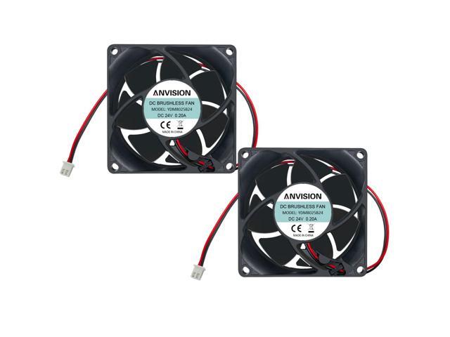 Click here for 2-Pack 80mm x 25mm DC 24V Brushless Cooling Fan  D... prices