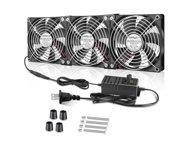 Click here for 120mm x 3 Computer Fan with AC Plug Variable Speed... prices