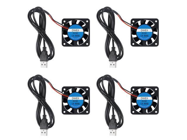 Click here for 4-Pack 40mm x 10mm DC 5V USB Brushless Cooling Fan... prices