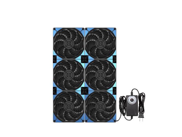 Click here for 120mmx6 720mm Adjustable Computer PC Vent Fans 3V-... prices