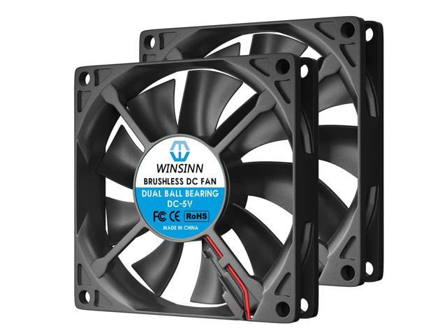 Click here for WINSINN DC 80mm Fan 5V 8015 Dual Ball Bearing Brus... prices