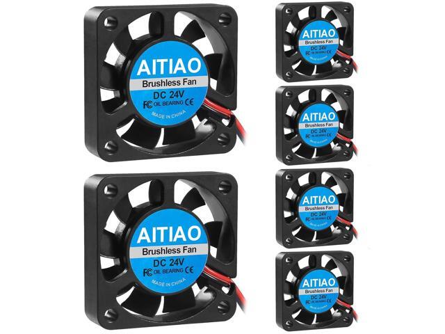 Click here for 6Pcs 4010 Fan DC 24V Mini Brushless Cooling Fans 4... prices
