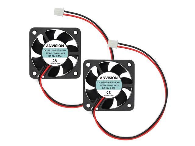 Click here for 2-Pack DC 24V 40mm x 10mm Brushless Cooling Fan  D... prices