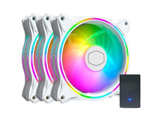 Click here for MASTERFAN MF120 Halo 3 in 1 White Edition Case Fan... prices