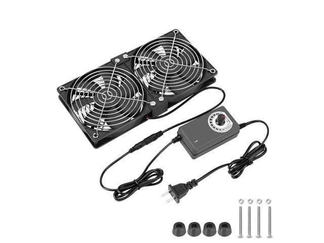 Click here for Dual 120mm High CFM Computer Fans with AC Plug  AC... prices