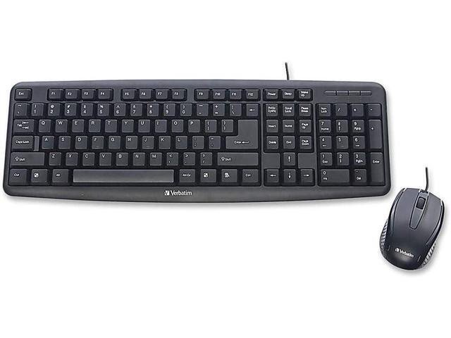 Click here for Verbatim Slimline Wired Keyboard and Mouse Combo U... prices