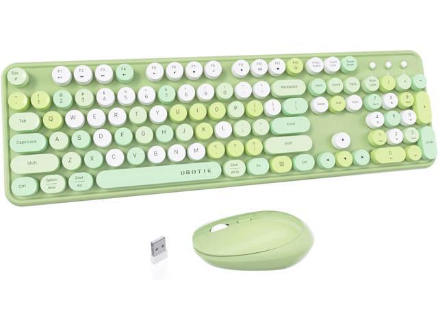Click here for UBOTIE Colorful Computer Wireless Keyboards Mouse... prices