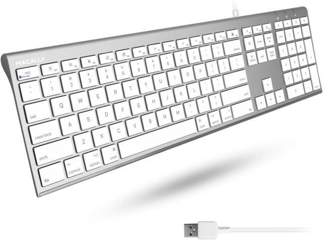 Click here for Macally Ultra Slim USB Wired Computer Keyboard - C... prices