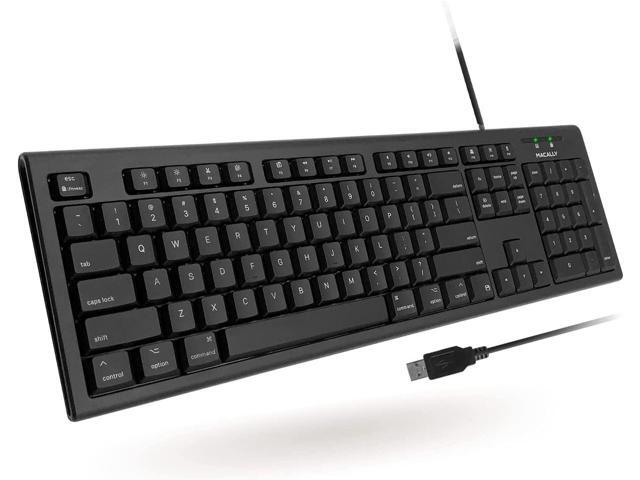 Click here for Macally Full Size Wired Mac Keyboard - Compatible... prices
