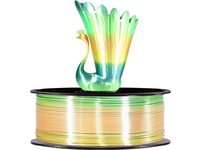 Click here for Silk Yellow Green Multicolored Fast Color Gradient... prices