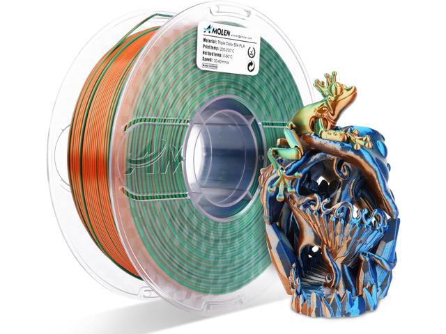Click here for AMOLEN 3D Printer Filament Triple Color Silk PLA F... prices