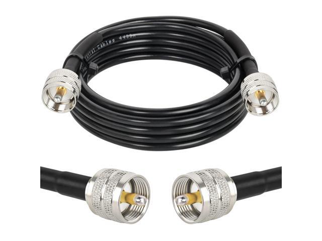 Click here for PL259 UHF Cable 10ft  CB Coax Cable RG58 CB Cable... prices